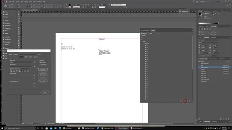 Solved Indesign Cc 2020 Index Doesnt Update After Addi Adobe