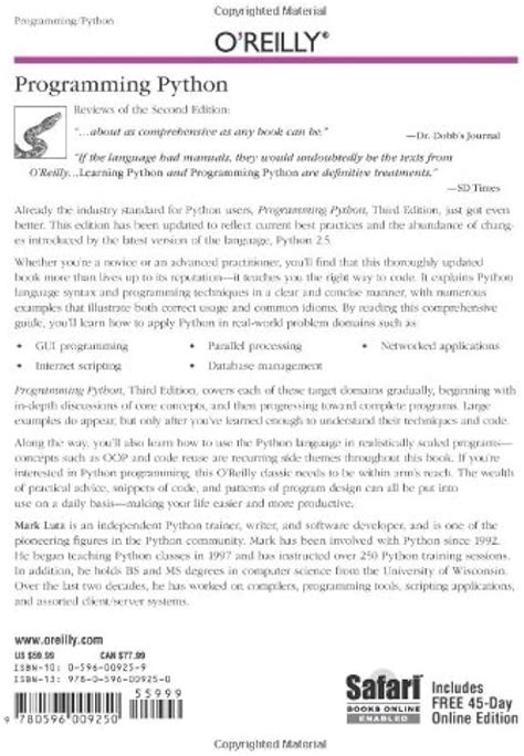 O`reilly Programming Python 4th Ed Lutz Pdf Pdfdrive 60 Off