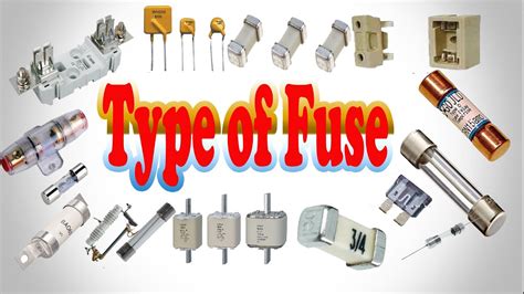 Type Of Fuse Different Types Of Fuse How Many Types Of Fuse Various Types Of Fuse Youtube