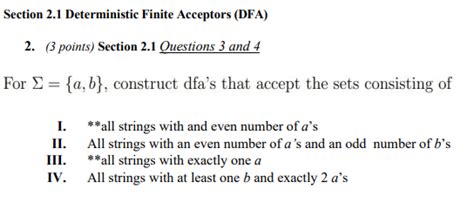 solved section 2 1 ﻿deterministic finite acceptors dfa 3