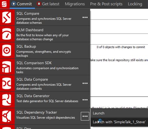 Using Sql Dependency Tracker As A Picklist Sqlservercentral