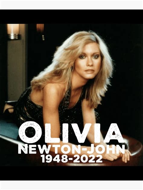 Rip Angel Olivia Newton John Rip Olivia Newton John Poster For Sale