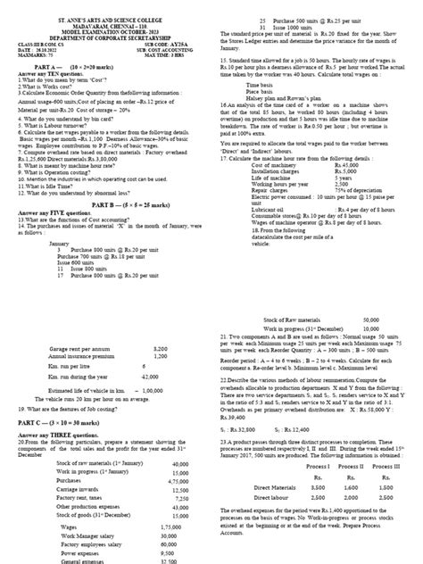 Cost Model Qp Pdf Economies Business