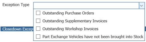 Vehicles Reporting Exceptions Pinewood Technologies PLC