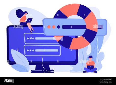 Backup Server Concept Vector Illustration Stock Vector Image Art Alamy