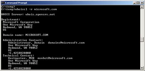 Unraveling Domain Information A Guide To Using The Whois Command On
