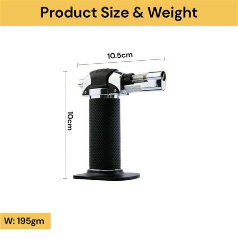 Refillable Butane Torch Lighter