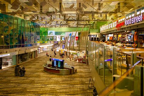 싱가포르 창이 공항 터미널 3 내부 세관 수송 기관 건물에 대한 스톡 사진 및 기타 이미지 세관 수송 기관 건물 싱가포르 출입국 Istock