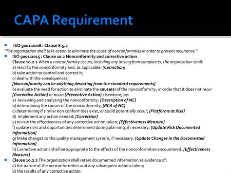 Effective Capa Implementation In A Management System Praneet Surti Ppt