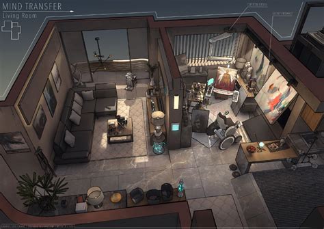 Futuristic Interior Design By Feng Zhu Design Futuristic Apartment
