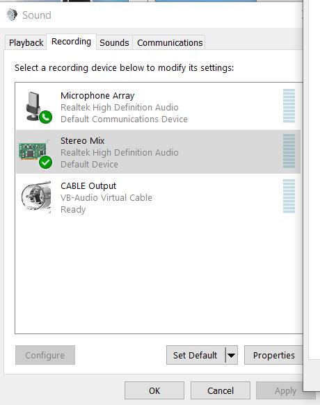 can t record computer audio please help windows 10 forums