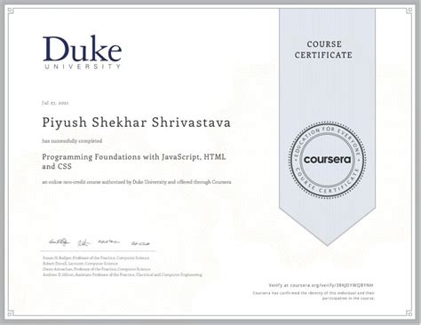 piyush shrivastava on linkedin coursera dukeuniversity html css