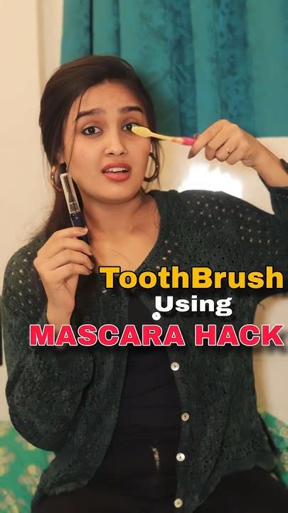Mascara Hack 😱 Viralhack Makeuphack Rohitvlogs11 Trendingshorts Makeupshorts Hack