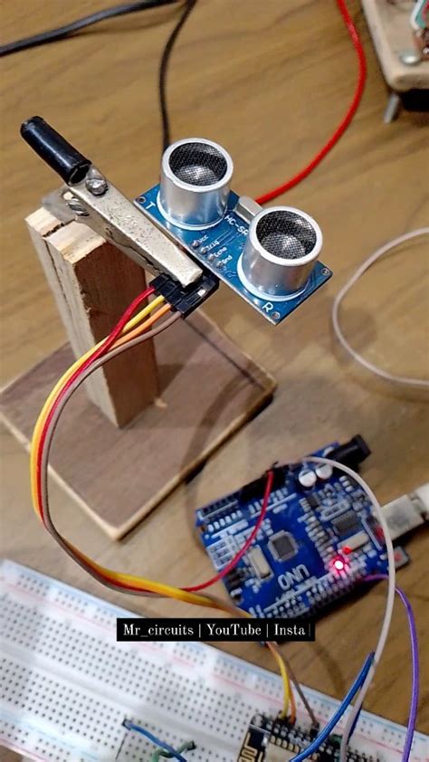 subrata sasmal security system using ultrasonic sensor esp8266