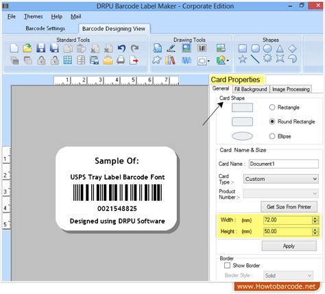 Usps Tray Label Barcode Font Howtobarcode