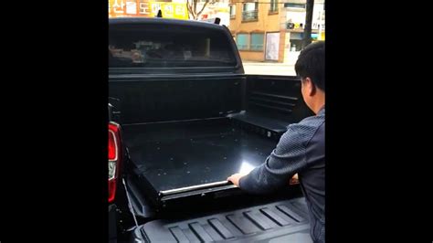 렉스턴스포츠 칸 여명테크 신제품 슬라이딩베드 렉스턴칸 일반형 Youtube