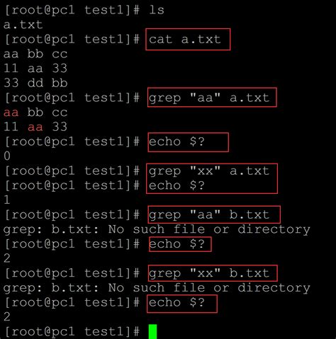 Linux Grep