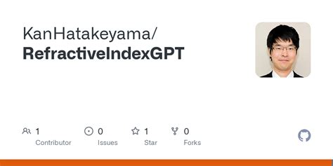 Github Kanhatakeyama Refractiveindexgpt