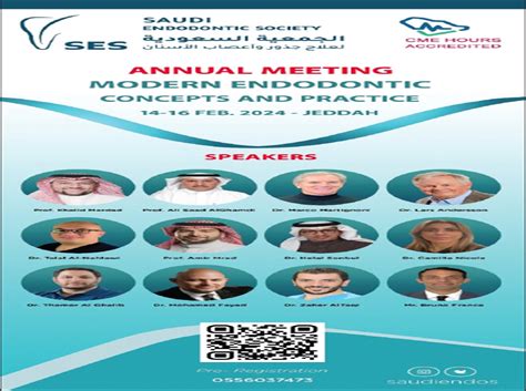 Annual Meeting “modern Endodontic” Concepts And Practice 202 Saudi Endodontic Journal