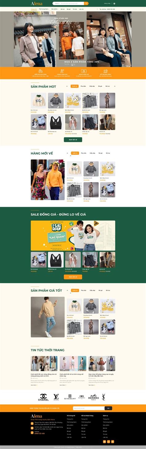 Source Code Mẫu Website Bán Thời Trang Cao Cấp Chuẩn đẹp 2025 Themevip Source Code Mẫu Website