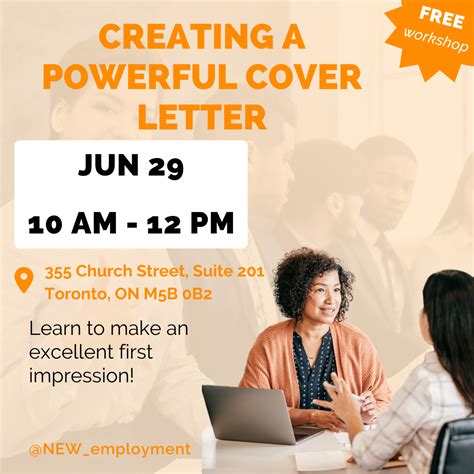 Creating A Powerful Cover Letter — Newcomer Womens Services