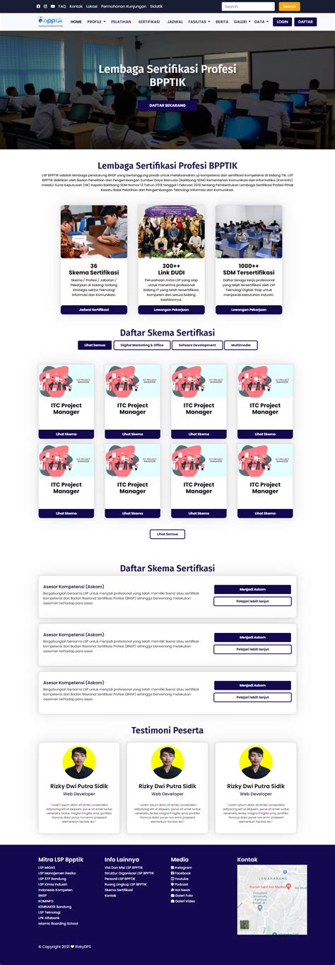 GitHub Rizkydps Landingpage Lsp
