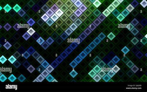 Abstract Diagonal Square Mosaic Pattern Background Seamless Loop Motion Graphics Motion