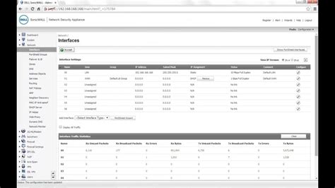 How To Configure The SonicWALL WAN X1 Interface With Dynamic DHCP IP Address YouTube