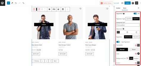 woocommerce pagination with customization settings types and steps to