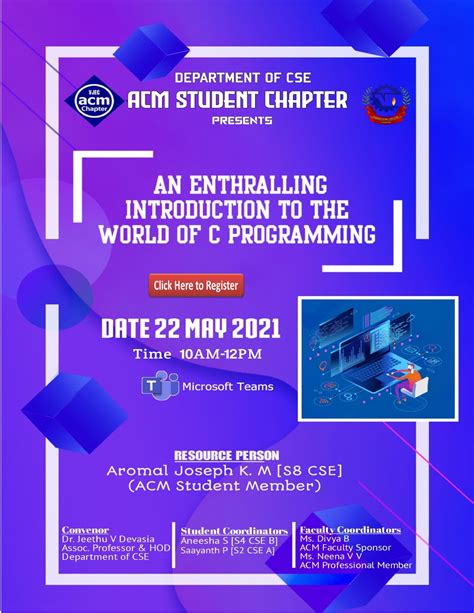 Activities Department Of Computer Science Vimal Jyothi Engineering College