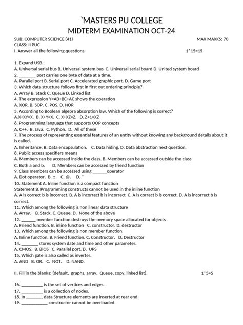 cs set1 pdf method computer programming constructor object