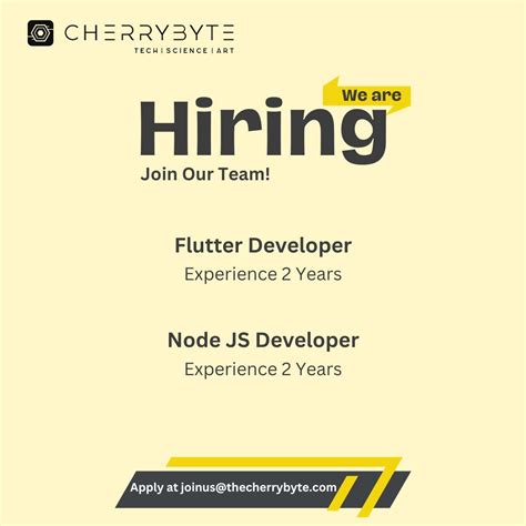cherry byte technologies on linkedin hiring softwareengineers
