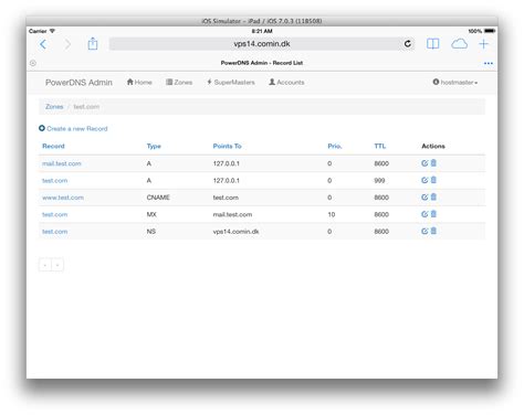 PowerDNS Admin Marks Blog