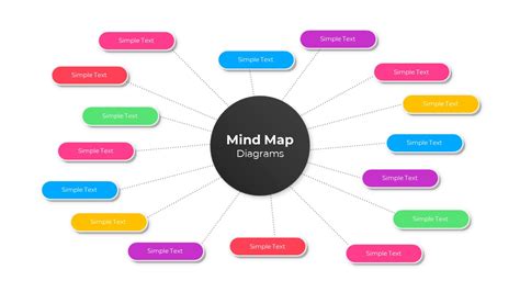 Mind Map PowerPoint Template Diagrams Designs Presentation Templates