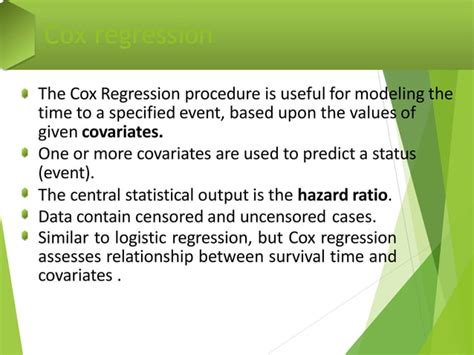 Survival Analysis Using SPSS PDF Technology Computing