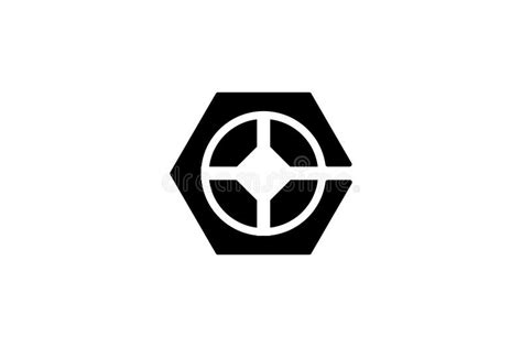 Modern Hexagon Code Star Logo Simple Geometric Identity For Tech