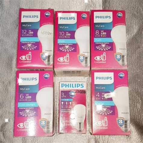 Jual Lampu Philips Led W W W W W W Shopee Indonesia