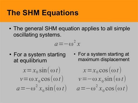 41 Simple Harmonic Motion