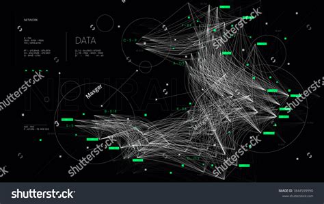 Sorting Analyzing Complex Big Data Communication Stock Vector Royalty