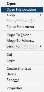 How To Get Windows Vista And 7 S Open File Location Option In XP AskVG