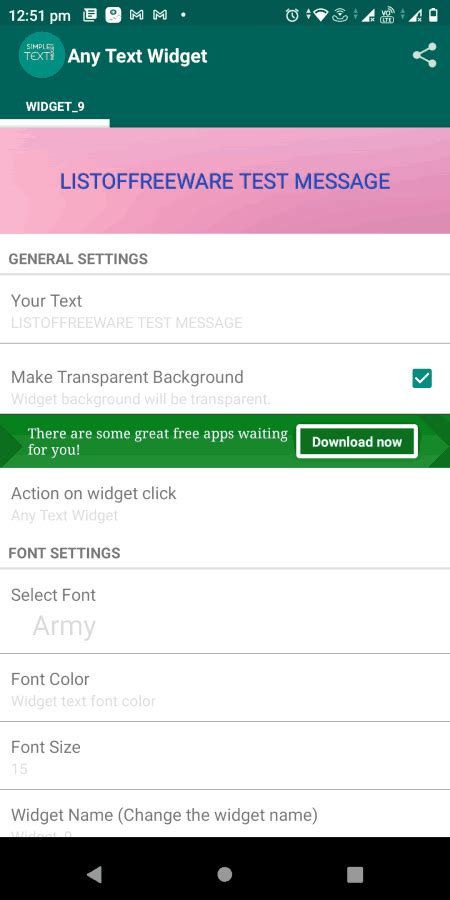 9 Best Free Android Widget Creator Apps
