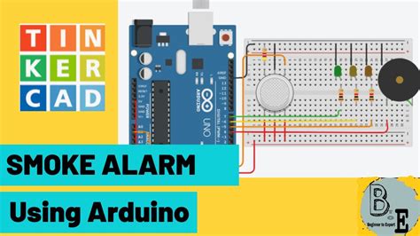 How To Make Smoke Alarm In Tinkercad Hwo To Use Gas Sensor In