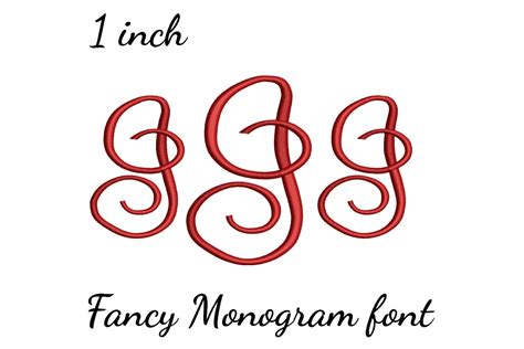I Monogram Font Fancy Creative Fabrica