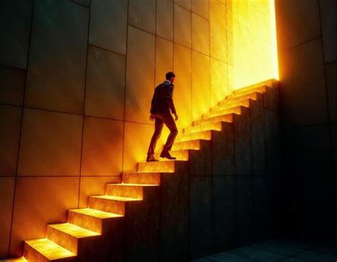 Man Walking Up Stairs Stock Photos Images And Backgrounds For Free Download