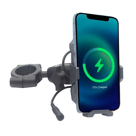 Metal Inductive Charging Phone Mount Kit With 1 12 Bar Bracket Adapt