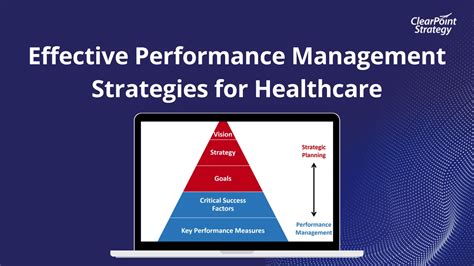 9 Proven Strategies For Healthcare Performance Management Clearpoint