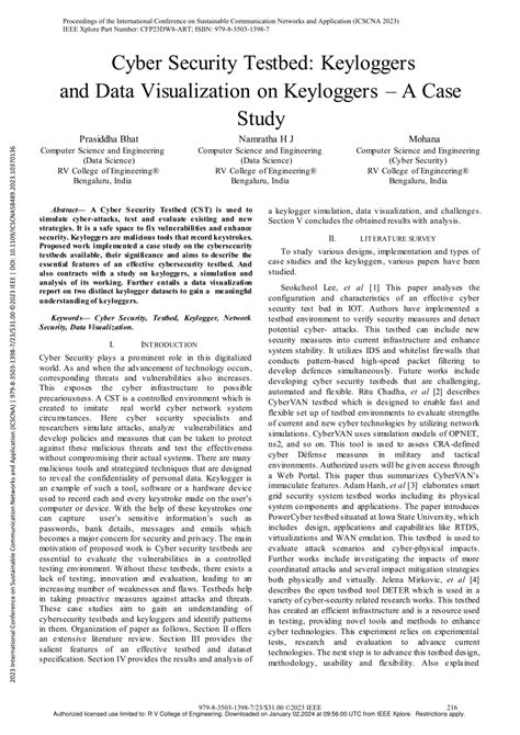 Pdf Cyber Security Testbed Keyloggers And Data Visualization On