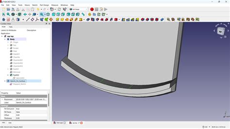 need help using the curves workbench r freecad