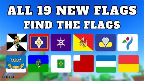 How To Find All 19 New Flags In Find The Flags 320 Roblox Youtube
