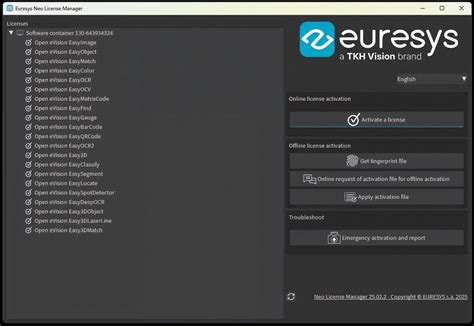 Euresys Belgium Cross Platform Machine Vision Wibu Systems
